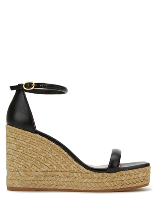Stuart Weitzman Kadın Siyah Deri Espadril 37 EU Stuart Weitzman Kadın Siyah Deri Espadril 37 EU
