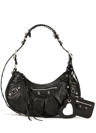 Balenciaga Kadın Siyah Deri Çanta Eu