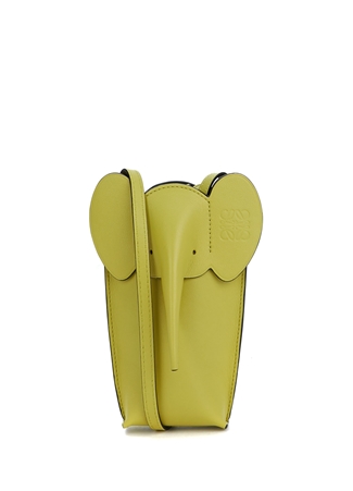 Loewe Kadın Yeşil Fil Formlu Deri Çanta EU Loewe Kadın Yeşil Fil Formlu Deri Çanta EU