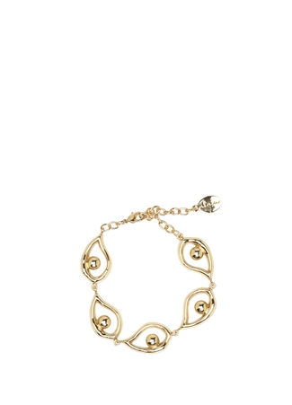 Ninon Kadın Small Nazar Altın Rengi Kaplama Bileklik EU