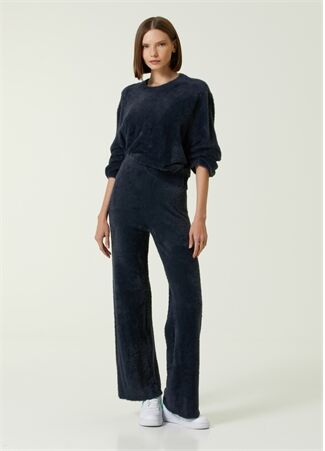 American Vintage Kadın Lacivert Bol Paça Eşofman Altı S EU American Vintage Kadın Lacivert Bol Paça Eşofman Altı S EU