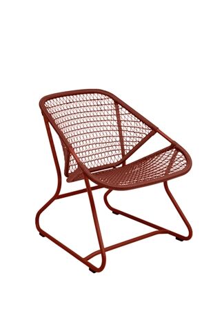 Fermob Sixties Armchair Bordo Alüminyum Sandalye
