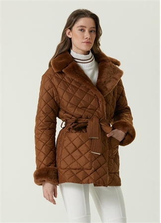 Network Kadın Regular Fit Camel Kaban Kahverengi M EU Network Kadın Regular Fit Camel Kaban Kahverengi M EU