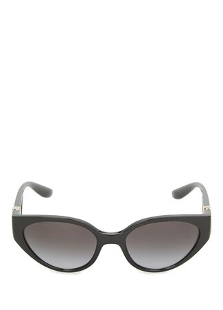 Dolce&Gabbana Kadın Siyah Cateye Formlu Güneş Gözlüğü 54 EU