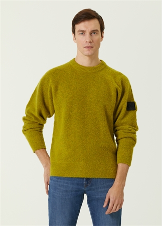 Stone Island Shadow Erkek Yeşil Kazak S EU