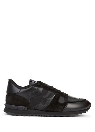 Valentino Garavani Erkek Siyah Deri Sneaker 39.5 EU