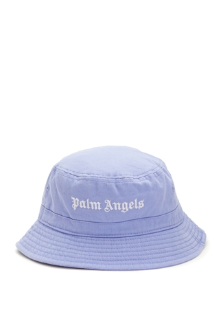 Palm Angels Kadın Mavi Logo Nakışlı Şapka Mor Eu Palm Angels Kadın Mavi Logo Nakışlı Şapka Mor Eu