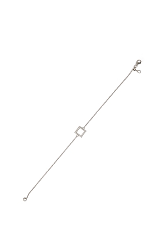 Collection Kadın Pırlantalı Altın Rengi Bileklik EU