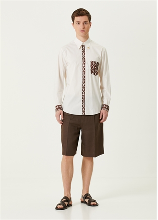 Dolce&gabbana Erkek Bermuda Kahverengi 48 It Dolce&gabbana Erkek Bermuda Kahverengi 48 It
