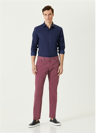 Zegna Erkek Pembe Jean Pantolon Bordo 34 It Zegna Erkek Pembe Jean Pantolon Bordo 34 It