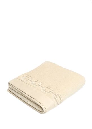 Serenk Bej Zincir Detaylı Havlu Çok Renkli