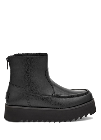Ugg Kadın Classic Rising Deri Bot Siyah 36 EU