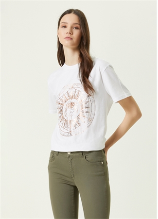 Network Kadın Beyaz T-shirt S EU Network Kadın Beyaz T-shirt S EU