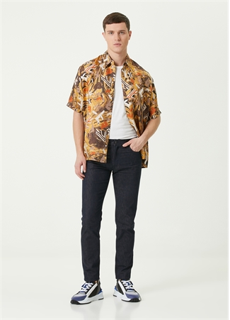 Fendi Erkek Skinny Fit Lacivert Jean Pantolon 34 US Fendi Erkek Skinny Fit Lacivert Jean Pantolon 34 US