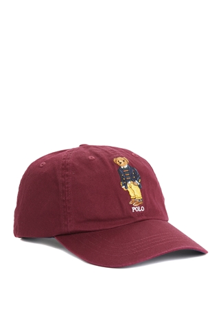 Polo Ralph Lauren Erkek Bordo Ayıcık Nakışlı Şapka EU Polo Ralph Lauren Erkek Bordo Ayıcık Nakışlı Şapka EU