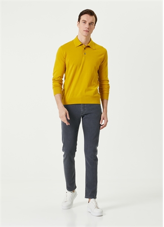 Zegna Erkek Antrasit Jean Pantolon Gri 3 It Zegna Erkek Antrasit Jean Pantolon Gri 3 It