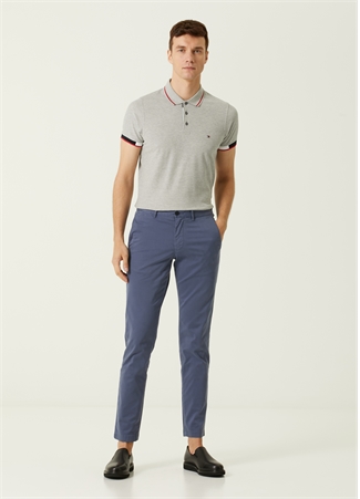 Tommy Hilfiger Erkek Mavi Organik Pamuk Pantolon 32-3 EU Tommy Hilfiger Erkek Mavi Organik Pamuk Pantolon 32-3 EU