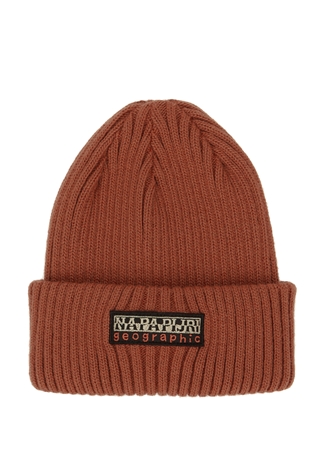 Napapijri Erkek Turuncu Logo Patchli Bere EU Napapijri Erkek Turuncu Logo Patchli Bere EU