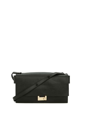 Allsaints Kadın Siyah Deri Çanta Eu