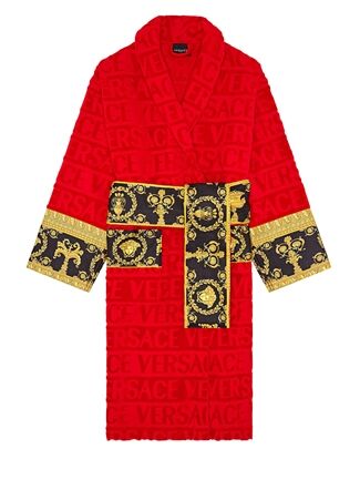 Versace I Love Baroque Kırmızı Bornoz Versace I Love Baroque Kırmızı Bornoz