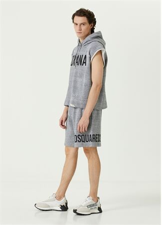 Dsquared2 Erkek Bermuda Gri S Eu