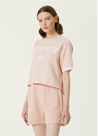 Kappa Kadın Authentic Yaga Pembe Bisiklet Yaka T-shirt S Eu Kappa Kadın Authentic Yaga Pembe Bisiklet Yaka T-shirt S Eu