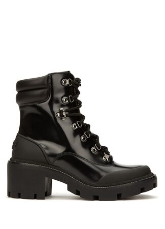 Tory Burch Kadın Siyah Deri Bot 0 US