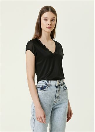 Network Kadın TSHIRT Siyah S EU