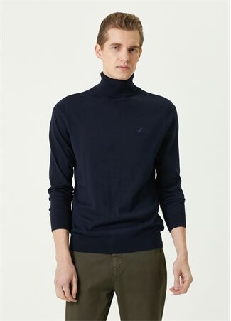 Beymen Club Erkek Lacivert Balıkçı Yaka Kazak S EU