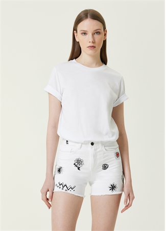 Beymen Club Kadın Beyaz Bisiklet Yaka Basic T-shirt XS Beymen Club Kadın Beyaz Bisiklet Yaka Basic T-shirt XS