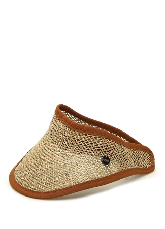 Catarzi Kadın Bej Taba Hasır Şapka 57 EU Catarzi Kadın Bej Taba Hasır Şapka 57 EU