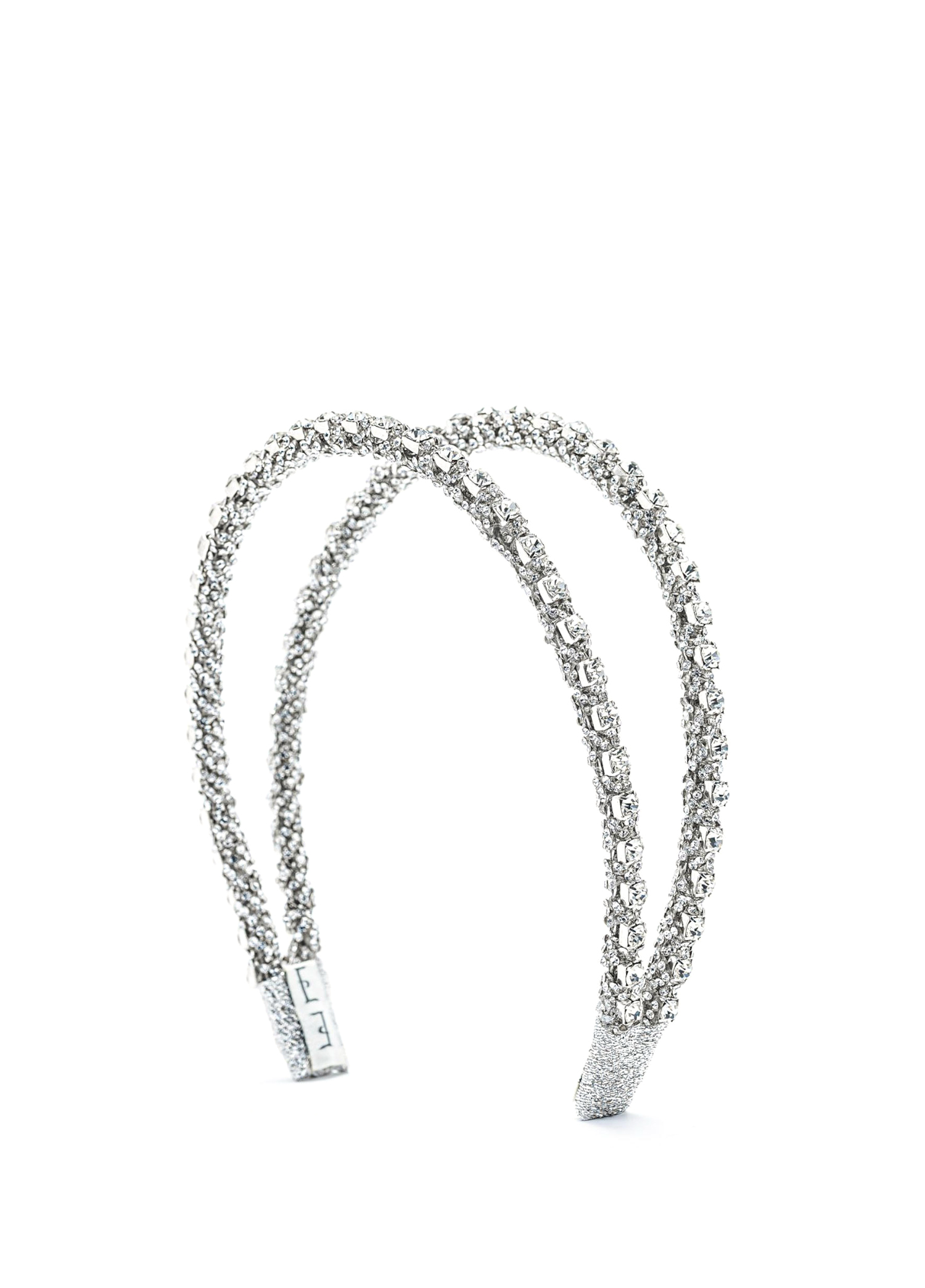 Eli Peacock Gümüş Kadın Tina Twin Gümüş Kristal Taşlı Kadın Taç 1708262 ...