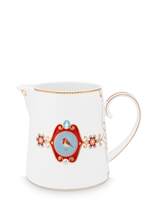 Pip Studio Love Bird Beyaz Madalyon Desenli Porselen Sürahi Pip Studio Love Bird Beyaz Madalyon Desenli Porselen Sürahi