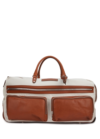 Brunello Cucinelli Erkek SEYAHAT ÇANTASI Bej EU