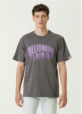 Billionaire Boys Club Erkek Gri Logolu T-shirt S EU