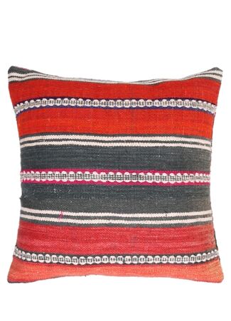 Yazzma Colorblocked Kilim Desenli Yün Dekoratif Yastık Çok Renkli Yazzma Colorblocked Kilim Desenli Yün Dekoratif Yastık Çok Renkli