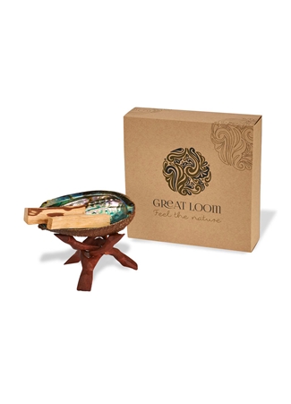 Great Loom Palo Santo Ağaç Doğal Tütsü Seti Çok Renkli Great Loom Palo Santo Ağaç Doğal Tütsü Seti Çok Renkli