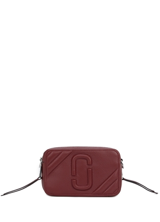 Marc Jacobs (The) Kadın Moto Shot Bordo Deri Omuz Çantası EU Marc Jacobs (The) Kadın Moto Shot Bordo Deri Omuz Çantası EU