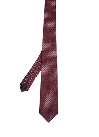Beymen Collection Erkek Bordo Desenli İpek Kravat EU IT Beymen Collection Erkek Bordo Desenli İpek Kravat EU IT