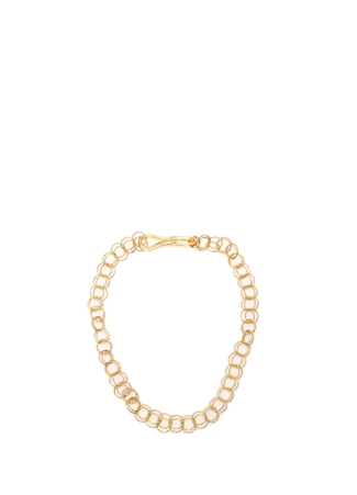 Linya Jewellery Kadın Gold Zincir Formlu Gümüş Rengi Kolye Altın EU Linya Jewellery Kadın Gold Zincir Formlu Gümüş Rengi Kolye Altın EU