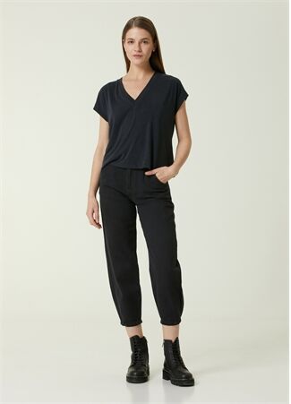 Beymen Club Kadın Siyah Yüksek Bel Jean Pantolon 30