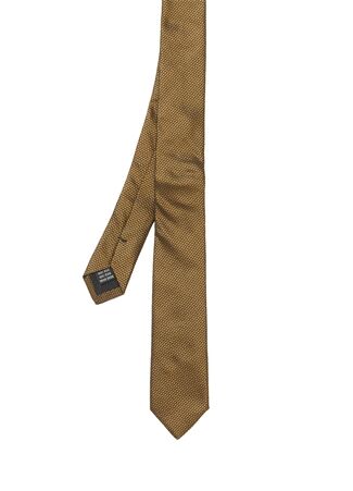 Palzileri Lab Erkek Gold Yeşil Desenli İpek Kravat Eu