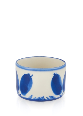 Goho Ala Mini Kemik Nar Desenli Porselen Bardak Çok Renkli Goho Ala Mini Kemik Nar Desenli Porselen Bardak Çok Renkli