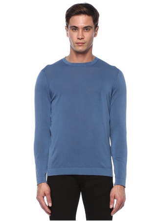 Drumohr Erkek Mavi Basic Kazak 52 IT