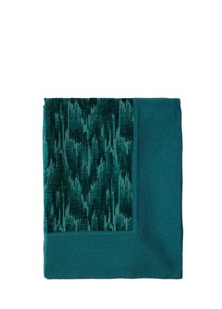 Haan Yeşil Kadife Masa Örtüsü