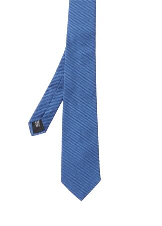 Lanvin Erkek Mavi Mikro Desenli İpek Kravat Eu