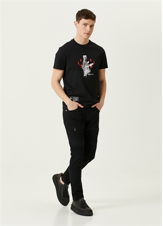 Neil Barrett Erkek JEAN PANTOLON Siyah 36 US Neil Barrett Erkek JEAN PANTOLON Siyah 36 US