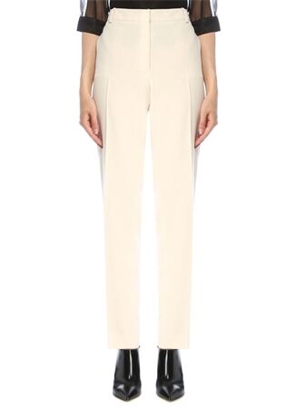 The Kooples Kadın Ekru Yüksek Bel Boru Paça Pantolon Bej 36 IT The Kooples Kadın Ekru Yüksek Bel Boru Paça Pantolon Bej 36 IT