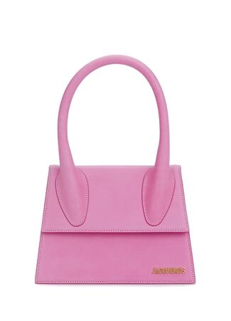 Jacquemus Kadın Le Grand Chiquito Pembe Omuz Çantası EU