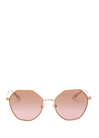 VOGUE Kadın Rose Gold Güneş Gözlüğü Pembe 54 EU VOGUE Kadın Rose Gold Güneş Gözlüğü Pembe 54 EU